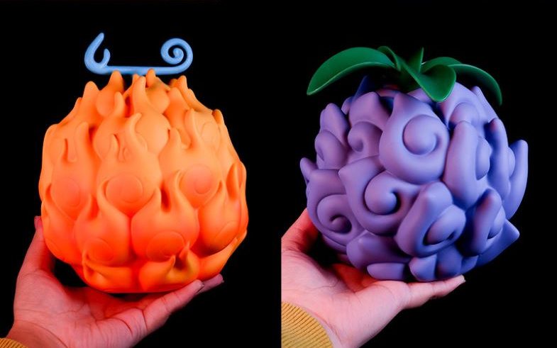 One Piece Life size 1:1 Devil Fruit figure (Ace fire devil fruit ...