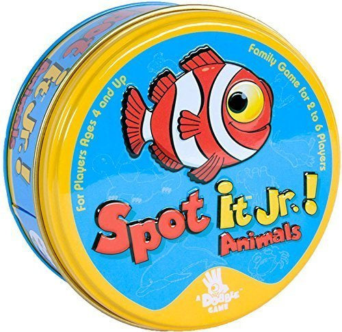Spot It Jr.! Animals Board Games Cards – Happy Kong NZ