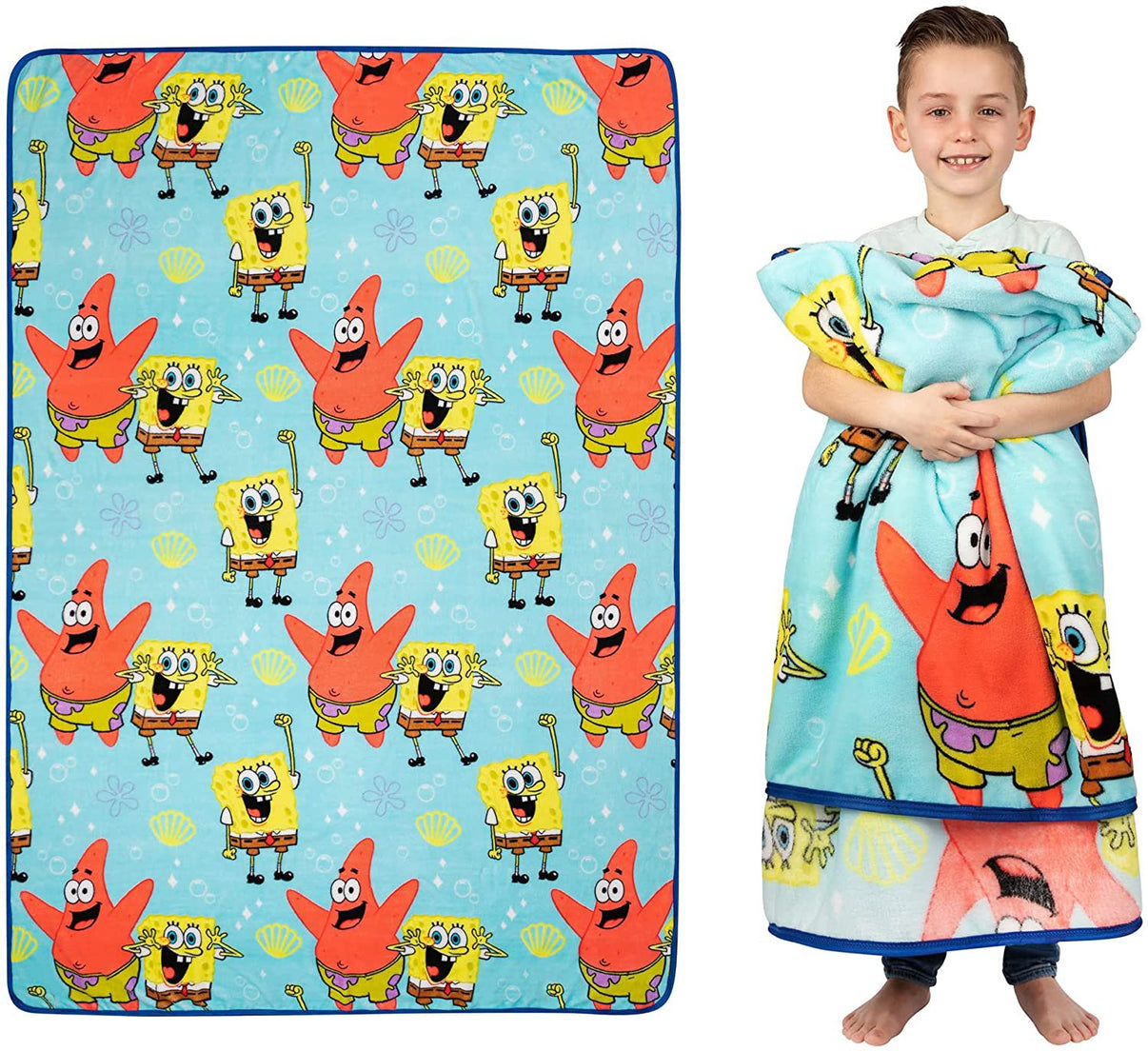 Spongebob Squarepants Blanket Snuggle Buddies: Cozy Comfort for Little ...